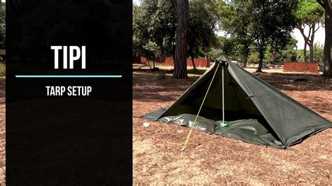 Tarp Setup Tipi Youtube