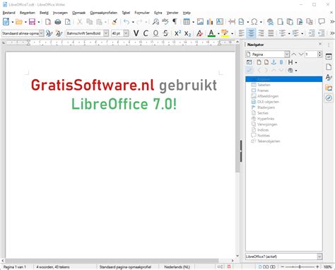 Libreoffice Writer