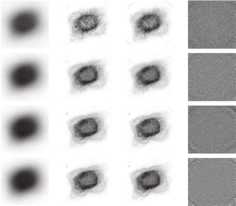 Non Regularized Reconstructions Of The Nebula Ngc 7027 A The Blurred