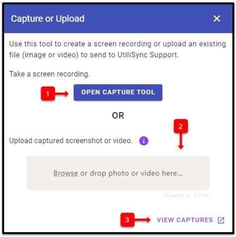 Screen Capture Tool Utilisync