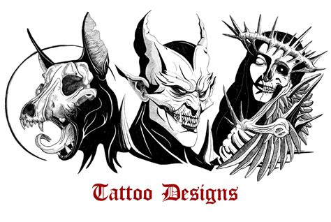 Bocetos De Tatuajes De Terror