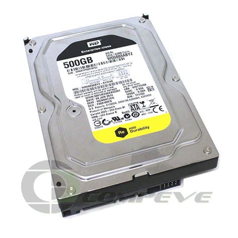 Western Digital 500GB 7200RPM SATA 6Gb/s 3.5" HDD 64MB WTY WD5003ABYZ ...