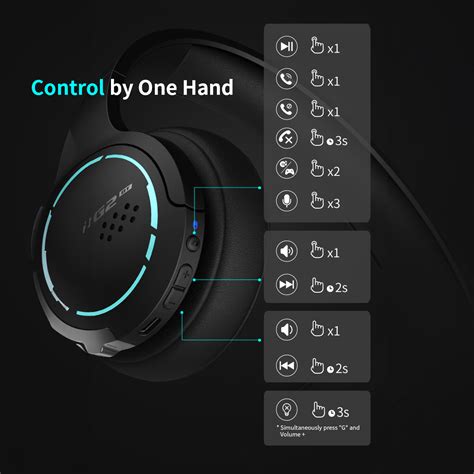 Edifier Hecate G Bt Wireless Gaming Headphones Mm Driver Rgb Lighting Ms Low Latency