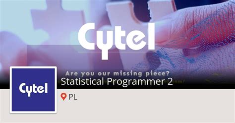Anchal Panchal On Linkedin Job Statistical Programmer 2 At Cytel Pl