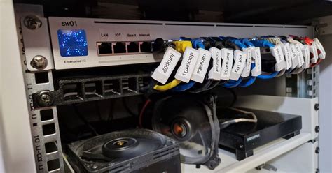 Mini Patch Panel For 10 Racks Remixed By Animeigrrl Makerworld