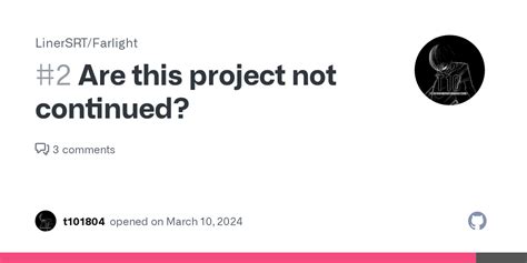 Are This Project Not Continued · Issue 2 · Linersrtfarlight · Github