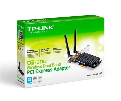Adaptador Wi Fi Tp Link Ac Dual Band Pci Express Archer T E Pichau