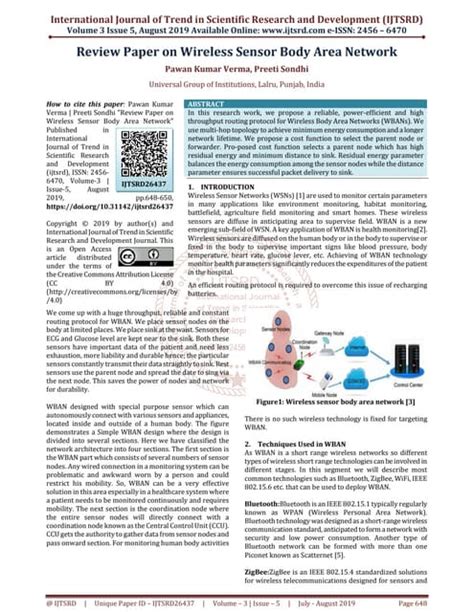 Body Area Network Pptx