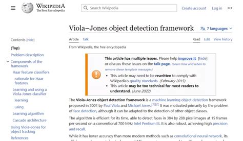 Viola Jones Algorithm — Ai Tools Catalog