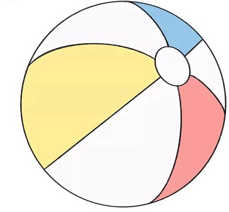 آموزش نقاشی کودکانه توپ رنگی به روش خیلی راحت