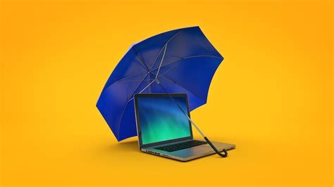 premium photo computer security concept 3d rendering
