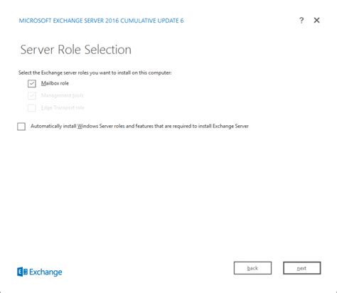 Install Exchange Server On Windows Server Via GUI