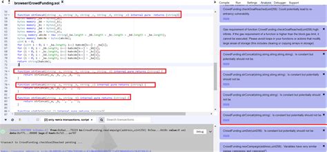Solidity Remix Warning Is Constant But Potentially Should Not Be