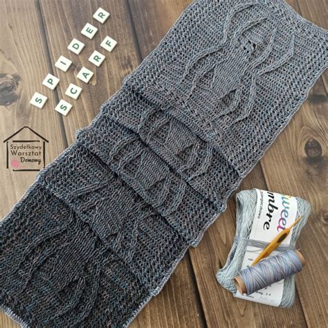 Hello Spider Eng Crochet Chart