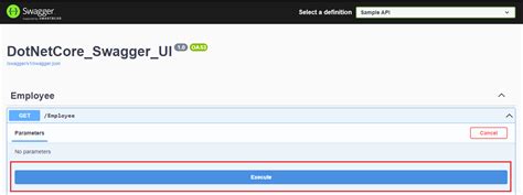 Integrate Swagger Ui In Asp Net Core Web Api