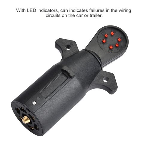 Trailer Socket Tester 12 V 7pin Platte Tester Towi Grandado Trailer Socket Tester 12 V 7pin Platte Tester Towi Grandado