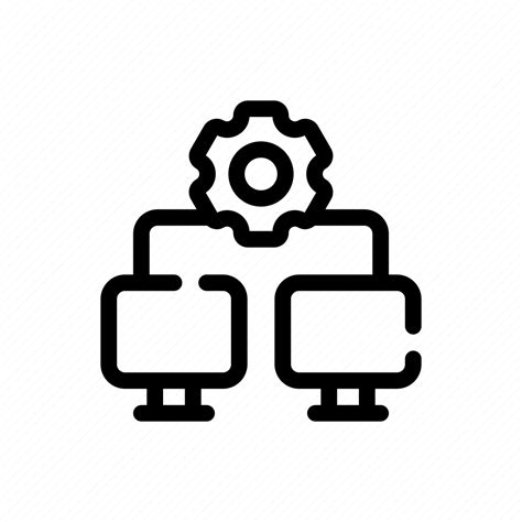 Network Computer Data Storage Management Icon Download On Iconfinder