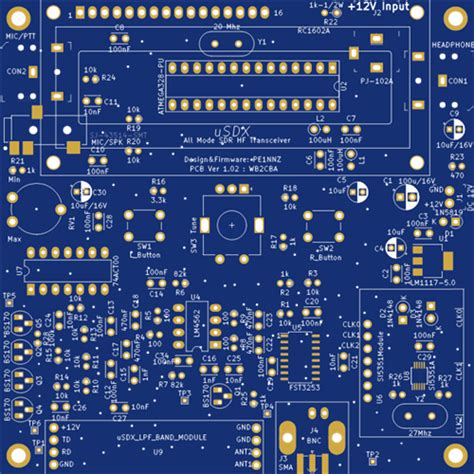 usdx an arduino based sdr all mode hf transceiver share project