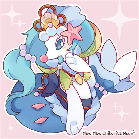 Primarina Pokémon Image by Mew Mew Chikorita Moon Zerochan Anime Image Board