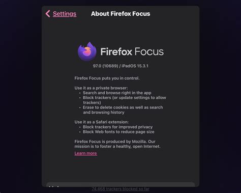 Get The Privacy You Expect In Firefox Focus By Disabling These Features