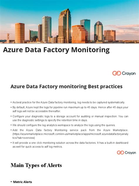 Azure Data Factory Monitoring Best Practices Pdf