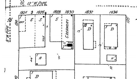 1930 E Glisan Sandborn Map 1924 Montavilla News