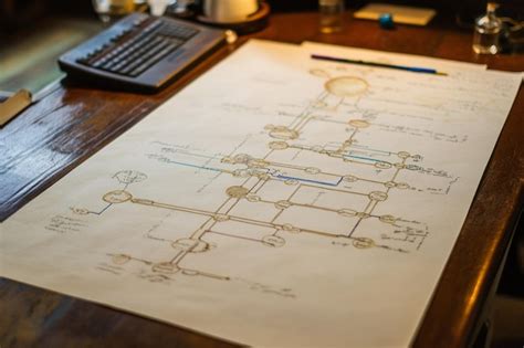 Mapping Workflow Steps Ar Generative Ai Premium Ai Generated Image