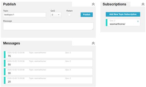 Hivemq Mqtt Websocket Cant Subscribe To Sub Topics Stack Overflow