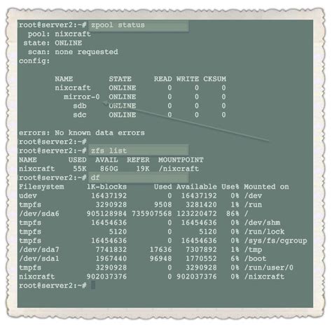 How To Install Zfs On Ubuntu Linux 1604 Lts Nixcraft