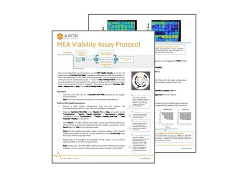 Culture Protocol Axion Biosystems