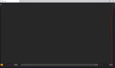 Win10 Terminal 下如何让emacs无法占满终端 Emacs General Emacs China