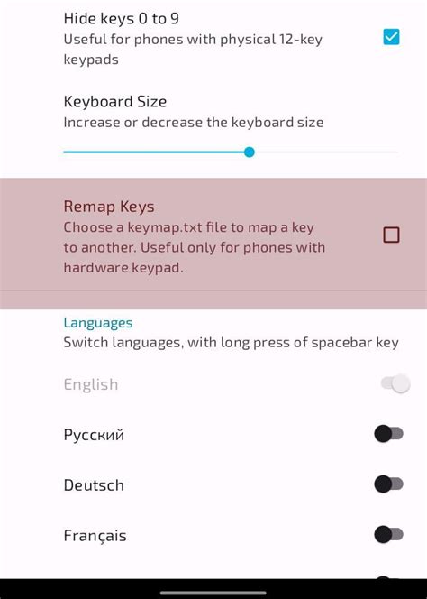 new key re mapping feature rolling out soon r old t9 keyboard