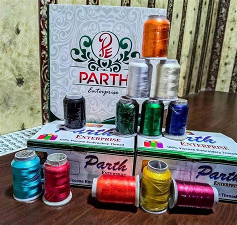 Multicolor Viscose Rayon Embroidery Thread Packaging Type Reel At