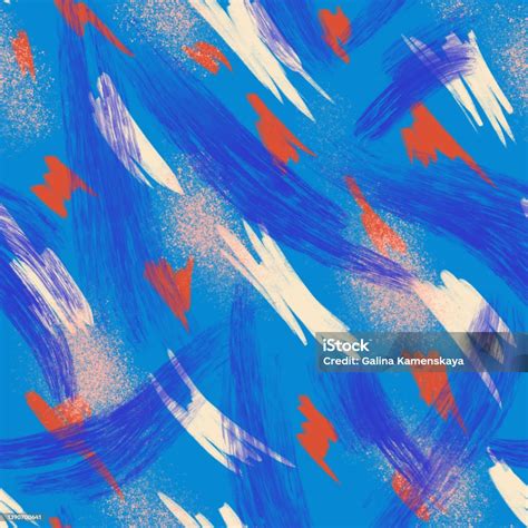 라인 브러시 스트로크 스크래치 낙서 및 페인트 스프레이 스팟추상 펑키 기하학적 원활한 패턴 표현 미니멀 한 배경 세련된 표면 디자인 스포츠웨어 패션 프린트 0명에 대한 스톡