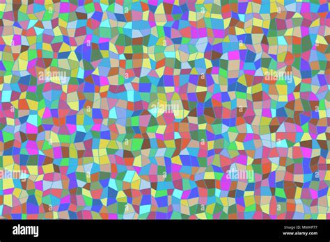 Color Abstract Rectangle Strip Pattern Generative Art Background Vector Illustration Graphic