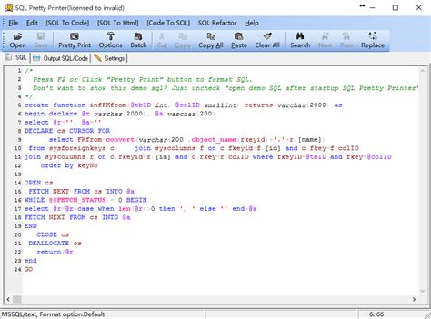 非常好的sql格式化工具sql Pretty Printer Csdn博客