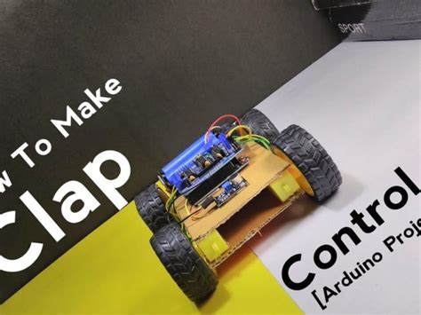 How To Make Clap Control Car Using Arduino Uno