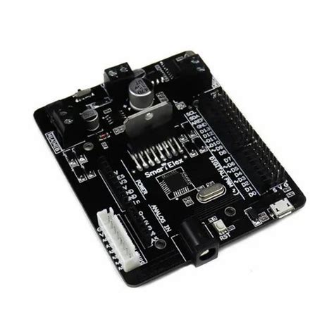 smartelex l298n motor driver with onboard arduino uno at rs 979 00