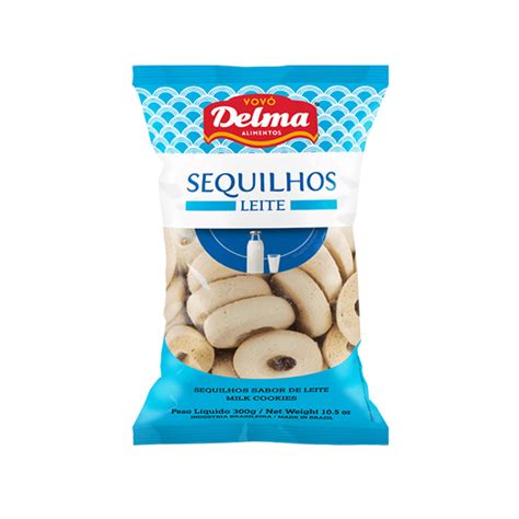 Sequilhos Vovo Delma 300g Pc Leite