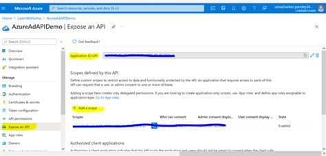 Azure Ad Integration With Angular And Aspnet Core Web Api