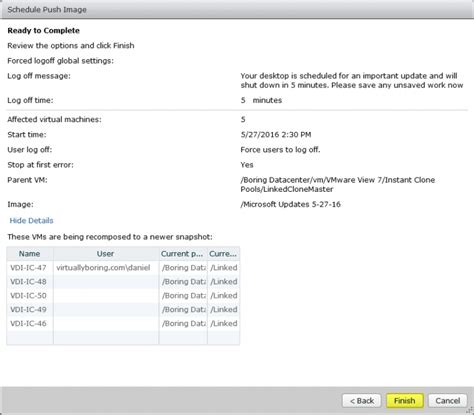 VMware Horizon View Instant Clone Desktop Pool Part Virtually Boring