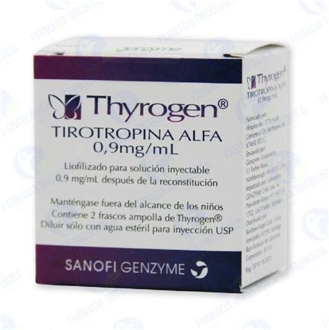 Thyrogen 09mg Tirotropina Alfa Farmacia Santa Rita