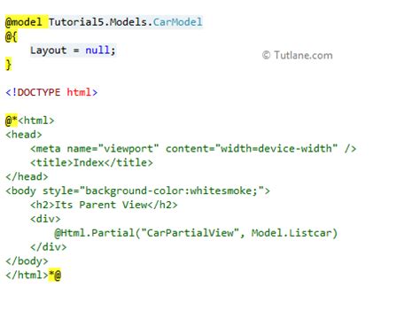 Use Comments In Asp Net MVC Razor View Example Tutlane Online Tutorials Tutorial Razor