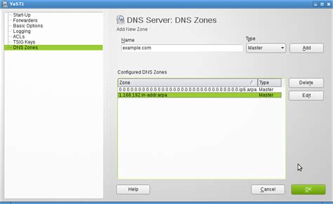 Linux Costa Blanca OpenSUSE Using Yast To Setup DNS