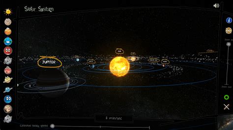 Interactive Solar System Unity3d Arindam Dhar