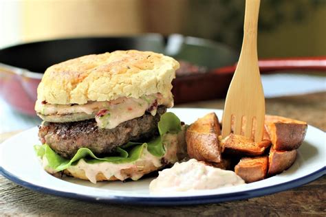 Campfire Cooking Bison Burgers And Bannock Buns Kitchen Frau