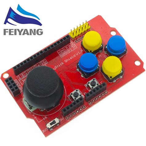 Contrôle De Jeu Sur Arduino Avec Joystick Shield Test Et Avis