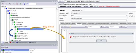 Allow Adding Sub Equipment Using Draganddrop From Dataexplorer Even The Element Is Already