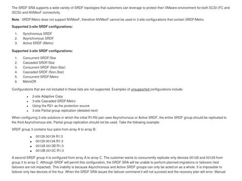 Supported Srdf Topologies Implementing Dell Srdf Sra With Vmware Srm Dell Technologies Info Hub
