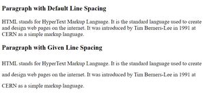 How To Change Line Spacing In Css Geeksforgeeks